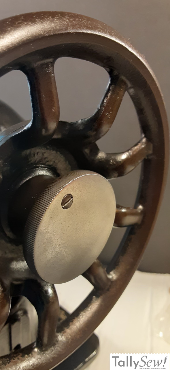 Singer Model 66 Treadle Handwheel Assembly - Tally Sew LLC