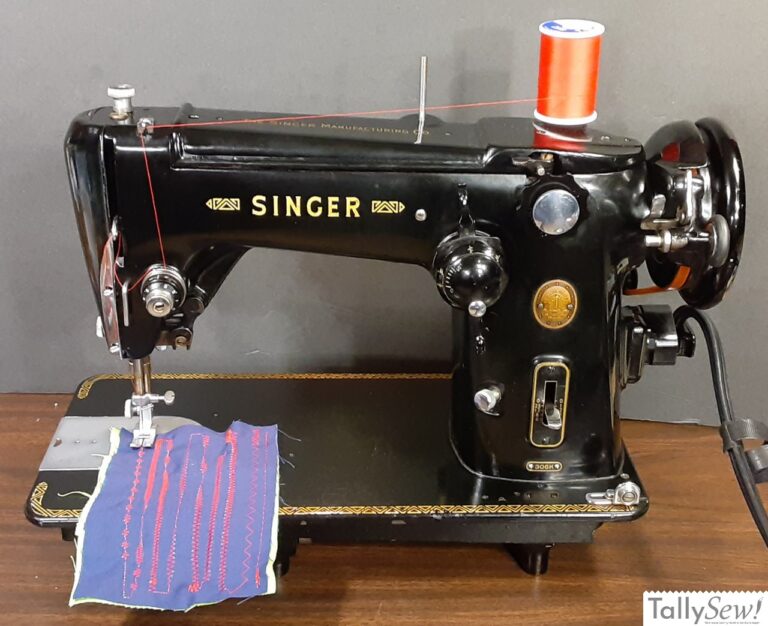 Singer 306 Swing-Needle Sewing Machine (1954-1962) – Guide & Repair ...